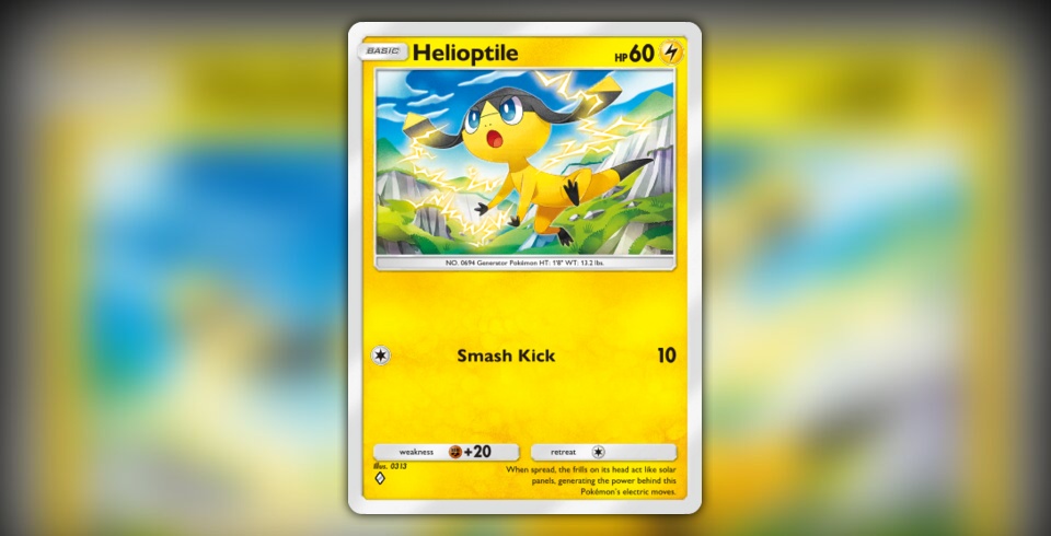Helioptile (Guardianes Celestiales #62/239, 1-Diamante) | Pokémon TCG ...