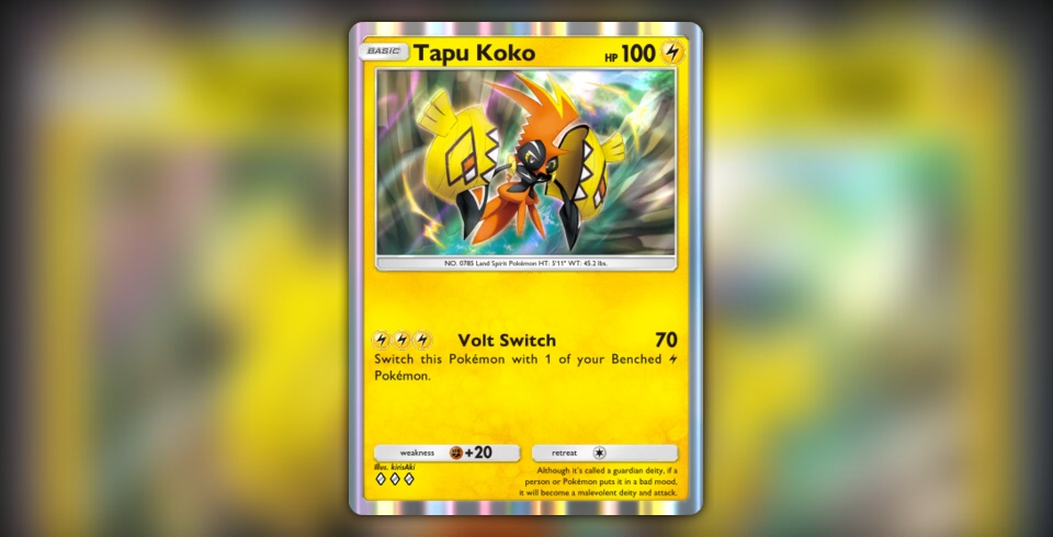 Tapu Koko (Celestial Guardians #68/239, 3-Diamonds) | Pokémon TCG Pocket