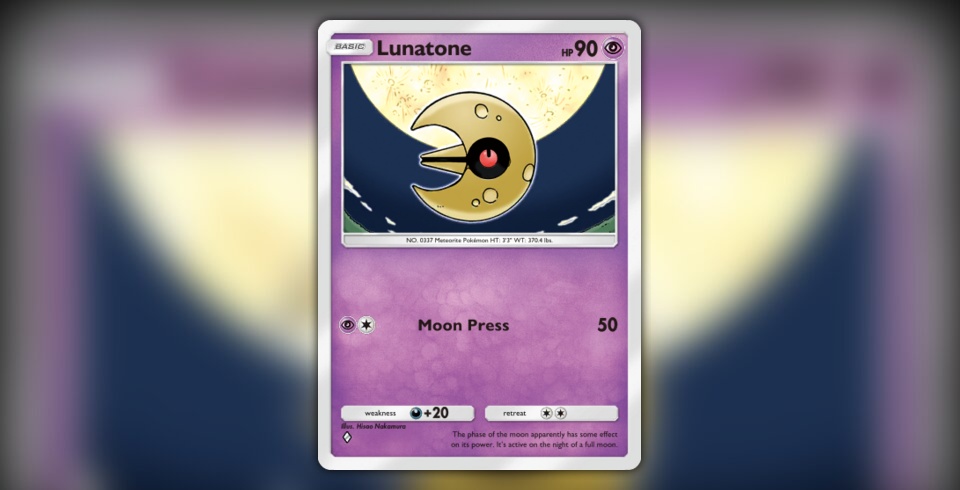 Lunatone (Guardiões Celestiais #73/239, 1-Diamante) | Pokémon TCG Pocket