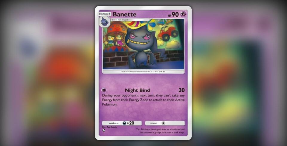 Banette (#75, ♦️, Hüter des Firmaments) • Pokémon TCG Pocket