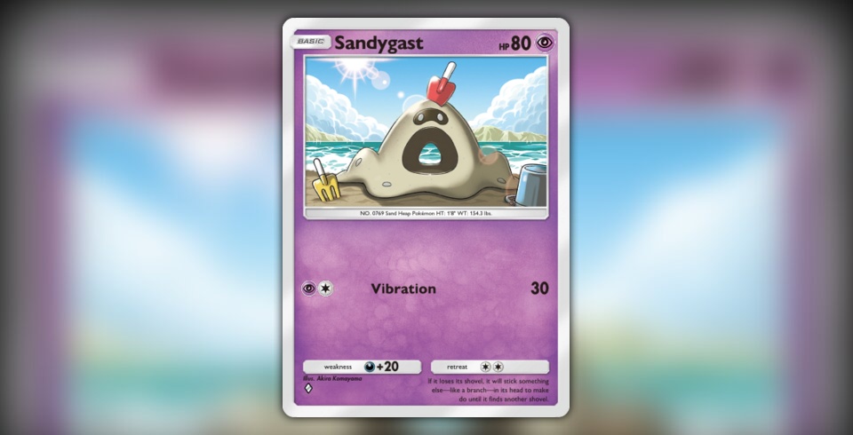 Sandygast (Celestial Guardians #81/239, 1-Diamond) | Pokémon TCG Pocket