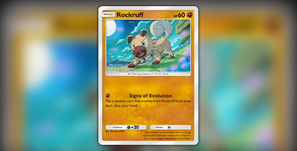 Rockruff (Celestial Guardians #98/239, 1-Diamond) | Pokémon TCG Pocket