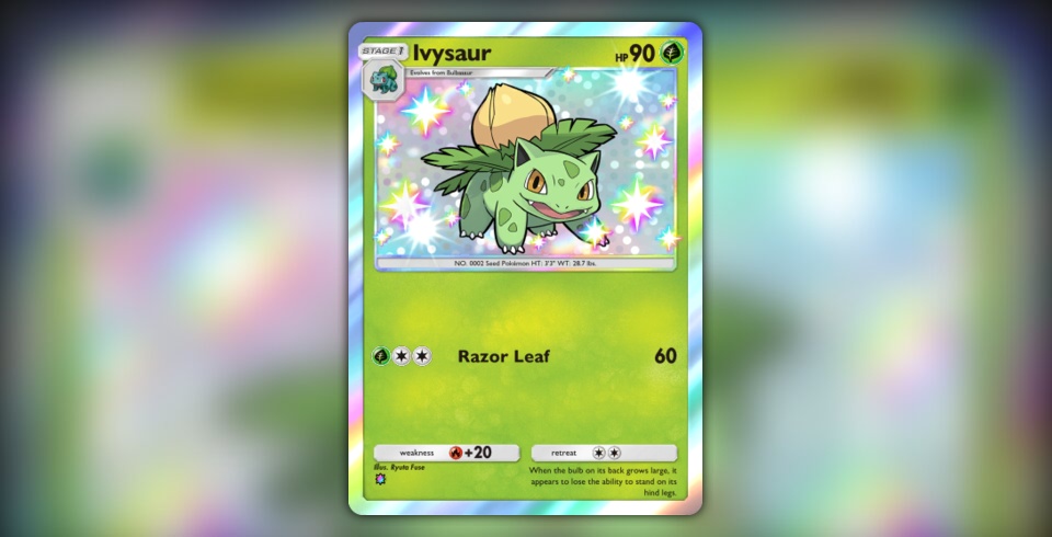 Ivysaur (#211, , Celestial Guardians) • Pokémon TCG Pocket