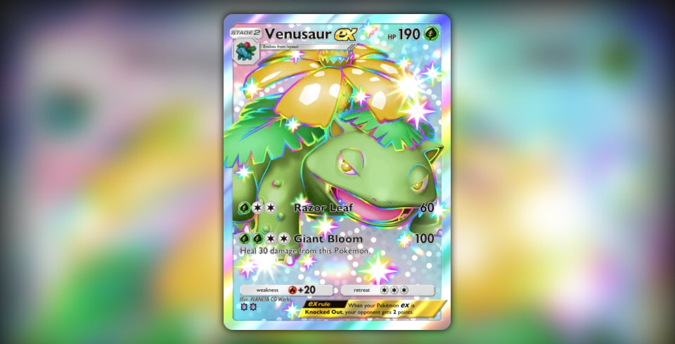 Venusaur ex (Celestial Guardians #230/239, 2-Star Shiny) | Pokémon TCG ...