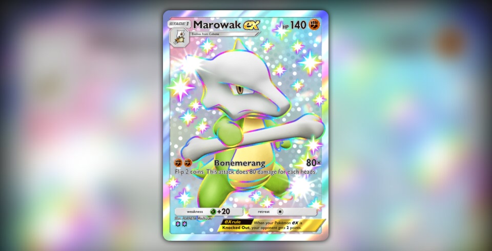 Marowak ex (#236, , Celestial Guardians) • Pokémon TCG Pocket
