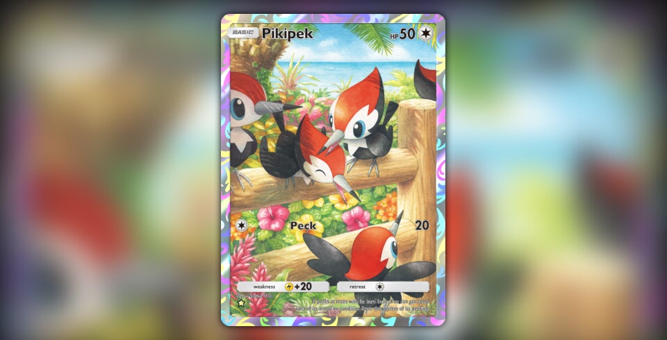 Pikipek (#177, ⭐, Guardianes Celestiales) • Pokémon TCG Pocket