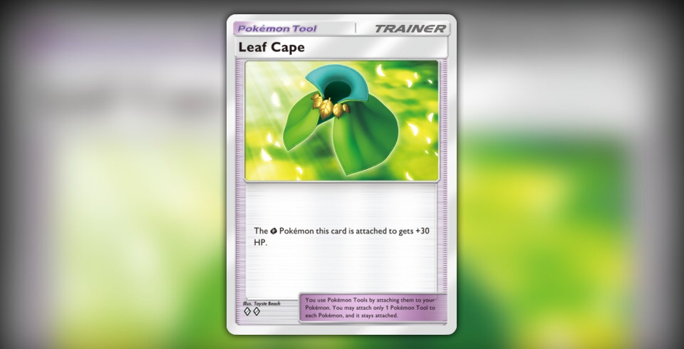 Leaf Cape (Celestial Guardians #147/239, 2-Diamonds) | Pokémon TCG Pocket