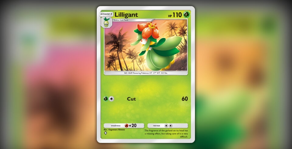 Lilligant (#2, ♦️, Extradimensional Crisis) • Pokémon TCG Pocket