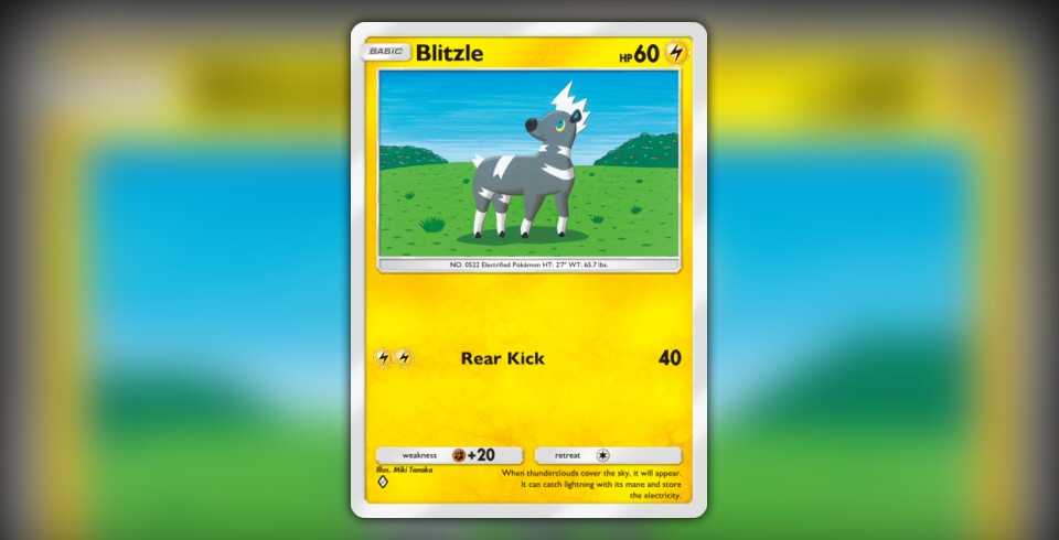 Blitzle (#16, ♦️, Extradimensional Crisis) • Pokémon TCG Pocket