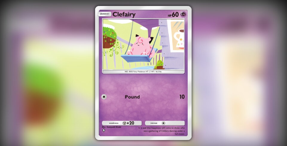 Clefairy Kaart