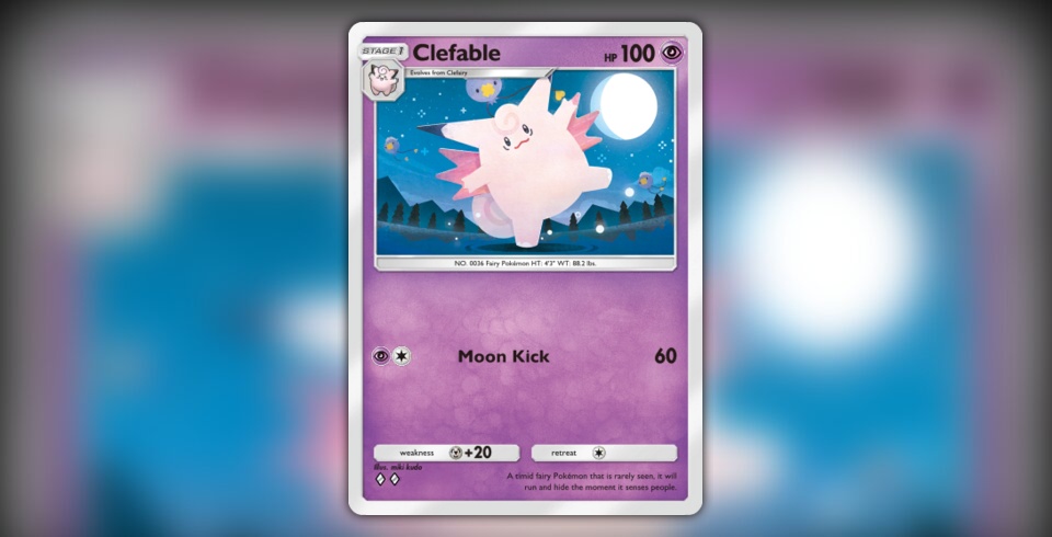 Clefable (#23, ♦️♦️, Extradimensional Crisis) • Pokémon TCG Pocket