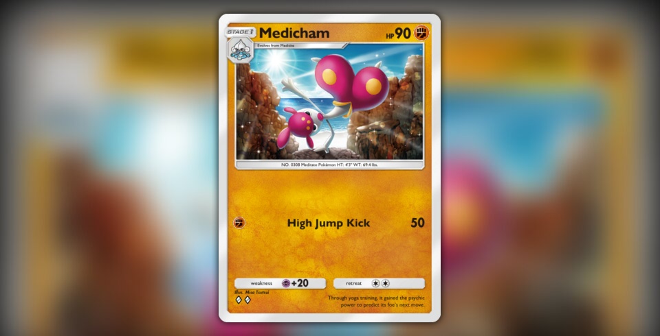 Medicham (Extradimensional Crisis #29/103, 2-Diamonds) | Pokémon TCG Pocket