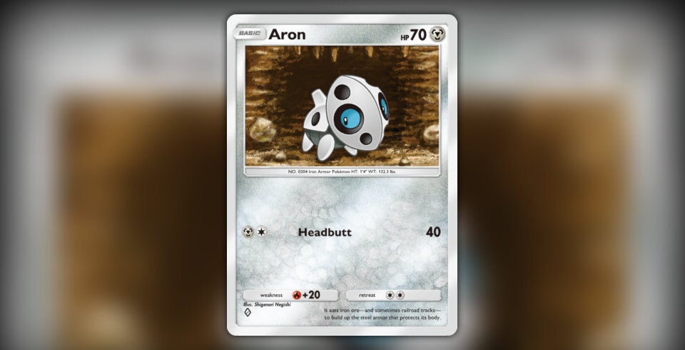 Aron (#48, ♦️, Extradimensional Crisis) • Pokémon TCG Pocket