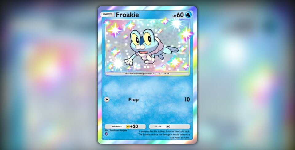 Froakie (Extradimensional Crisis #91/103, 1-Star Shiny) | Pokémon TCG ...
