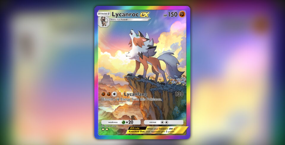 Lycanroc ex (Extradimensional Crisis #85/103, 2-Stars) | Pokémon TCG Pocket