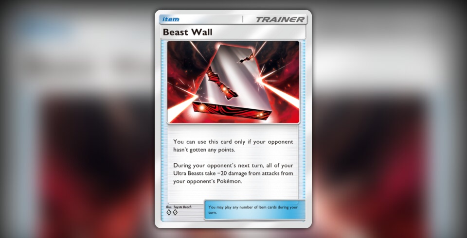 Beast Wall (#63, ♦️♦️, Extradimensional Crisis) • Pokémon TCG Pocket
