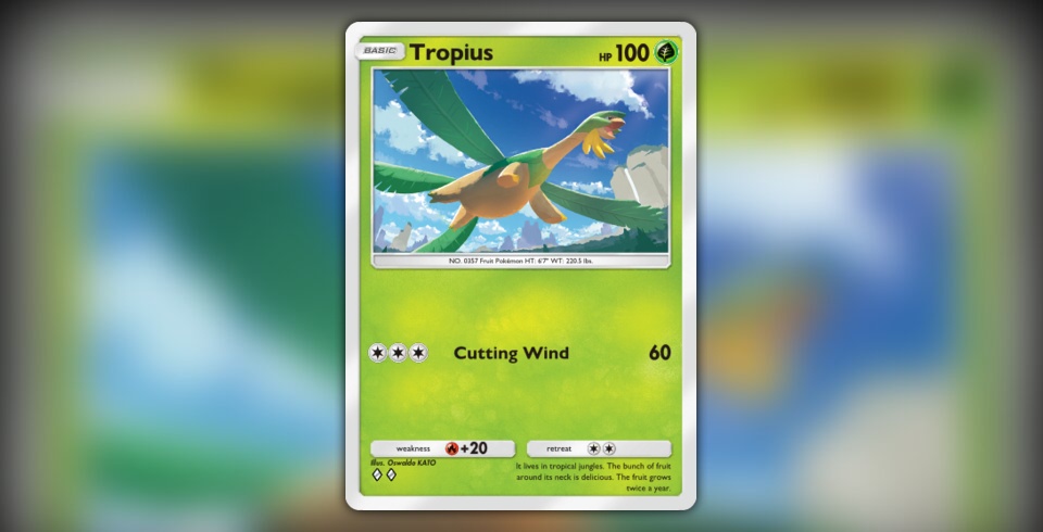 Tropius (#1, ♦️♦️, Evoli-Hain) • Pokémon TCG Pocket