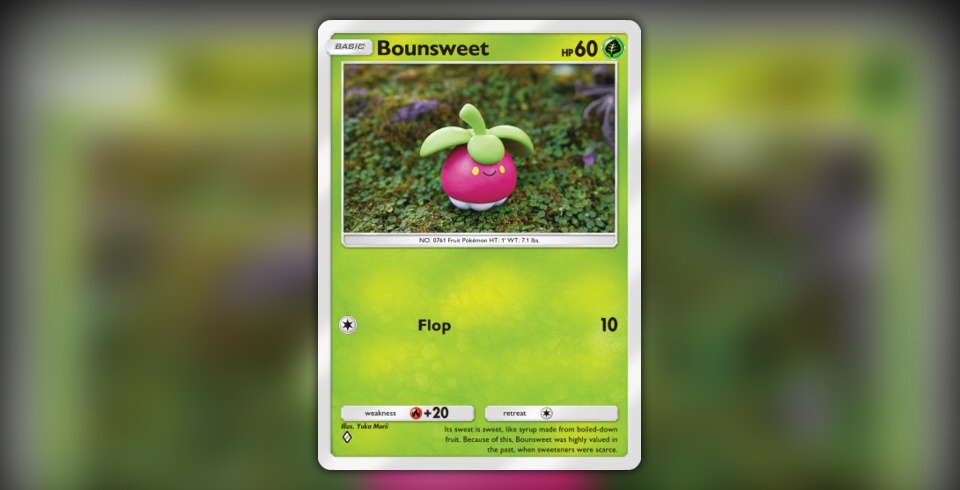 Bounsweet (#3, ♦️, Eevee Grove) • Pokémon TCG Pocket