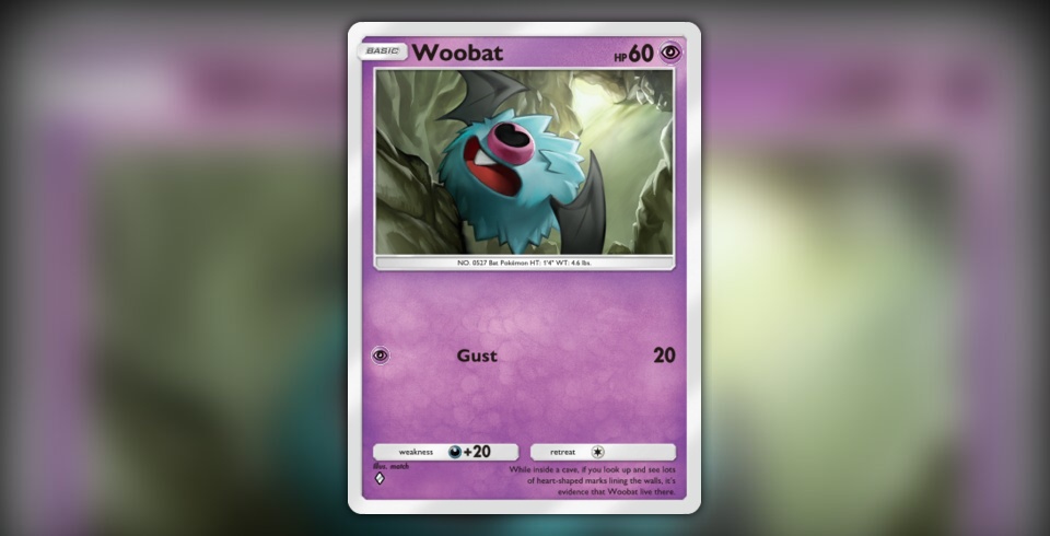 Woobat (#29, ♦️, Eevee Grove) • Pokémon TCG Pocket