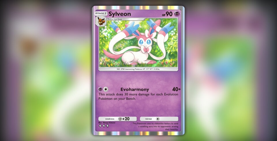 Sylveon (#33, ♦️♦️♦️, Eevee Grove) • Pokémon TCG Pocket