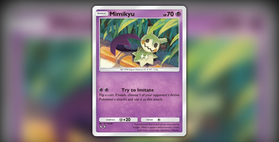 Mimikyu (#35, ♦️♦️, Eevee Grove) • Pokémon TCG Pocket