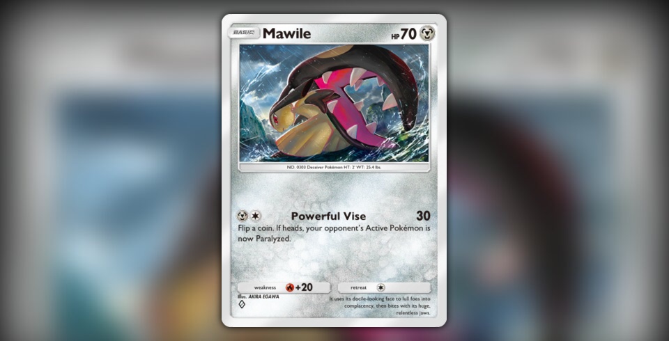 Mawile (#47, ♦️, Arboleda de Eevee) • Pokémon TCG Pocket