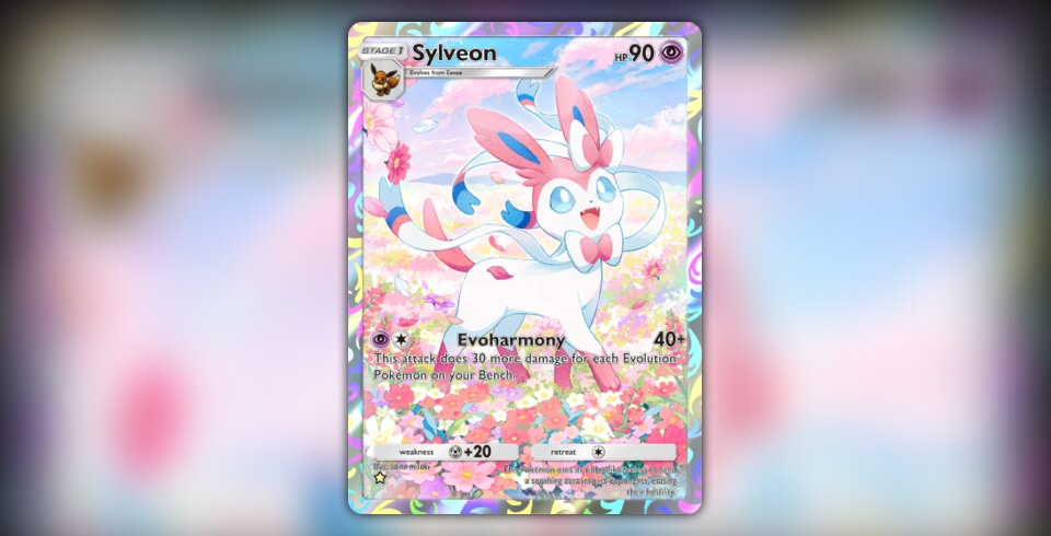 Sylveon (#76, ⭐, Eevee Grove) • Pokémon TCG Pocket
