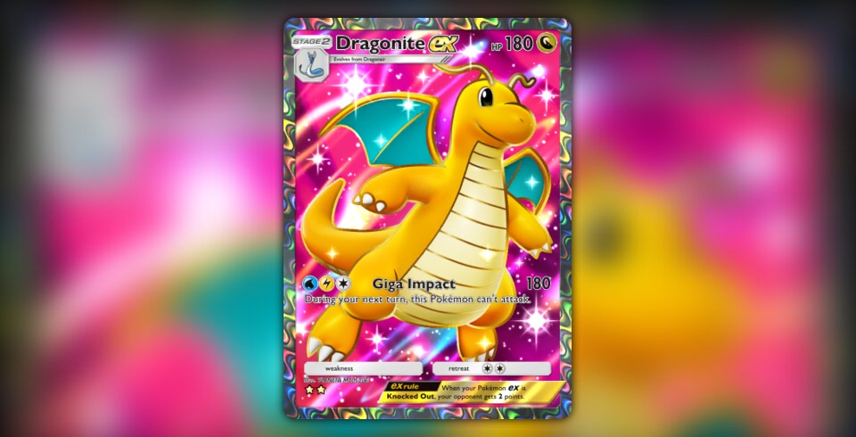 Dragonite ex (Eevee Grove #82/107, 2-Stars) | Pokémon TCG Pocket