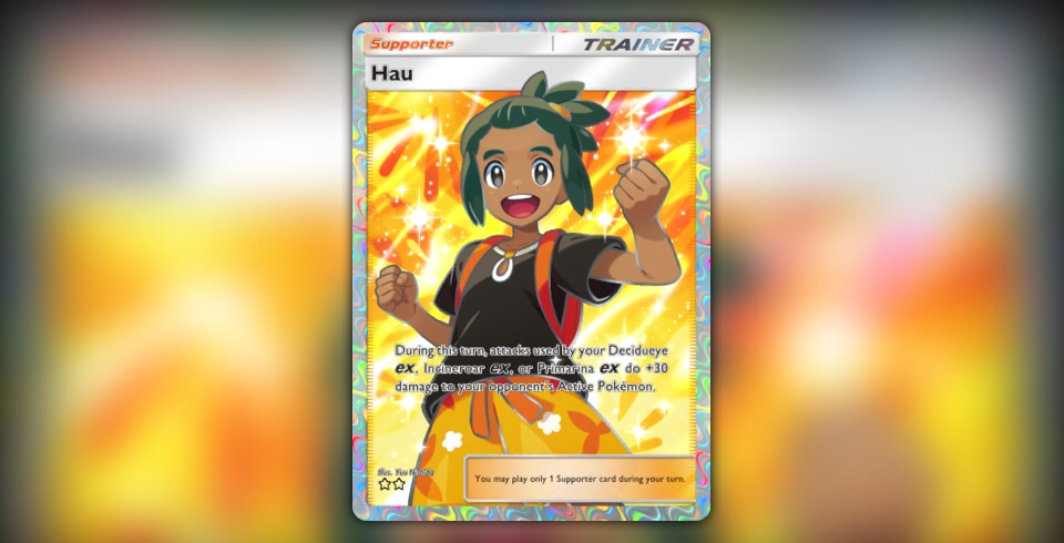 Hau (Eevee Grove #85/107, 2-Stars) | Pokémon TCG Pocket