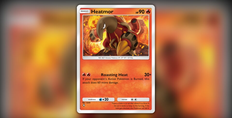 Heatmor (Wisdom of Sea and Sky #37/241, 1-Diamond) | Pokémon TCG Pocket