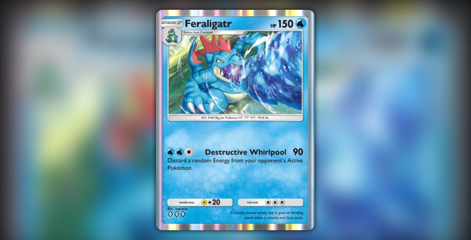 Feraligatr (Wisdom of Sea and Sky #48/241, 3-Diamonds) | Pokémon TCG Pocket
