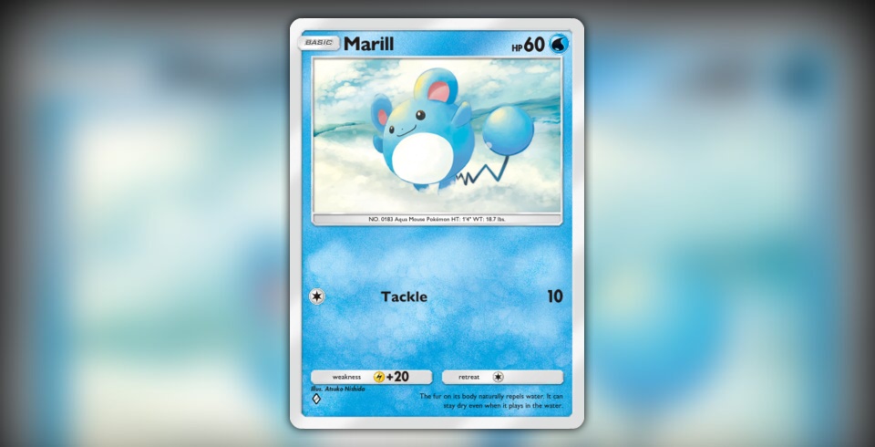 Marill (Wisdom of Sea and Sky #49/241, 1-Diamond) | Pokémon TCG Pocket