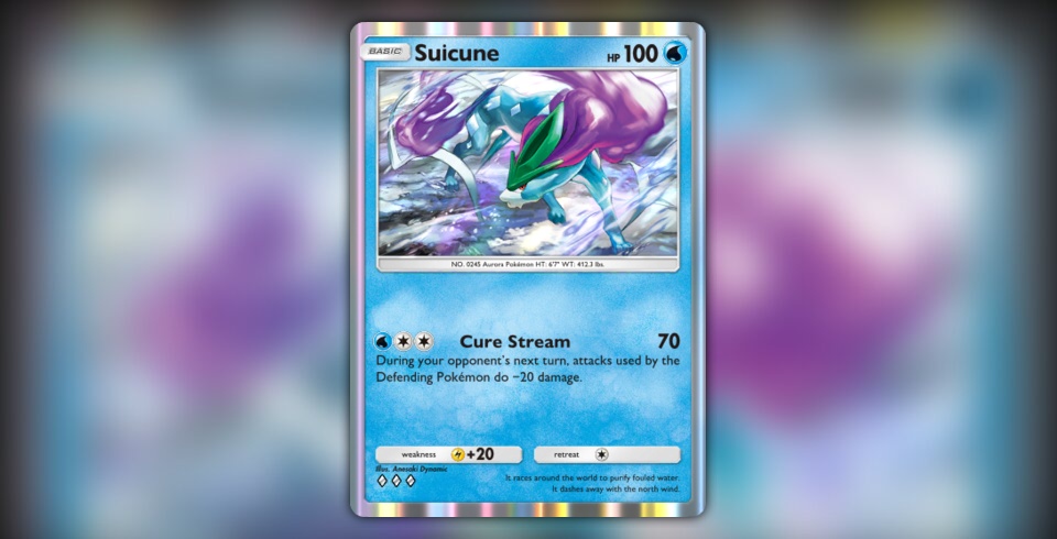 Suicune (#59, ♦️♦️♦️, Wisdom of Sea and Sky) • Pokémon TCG Pocket