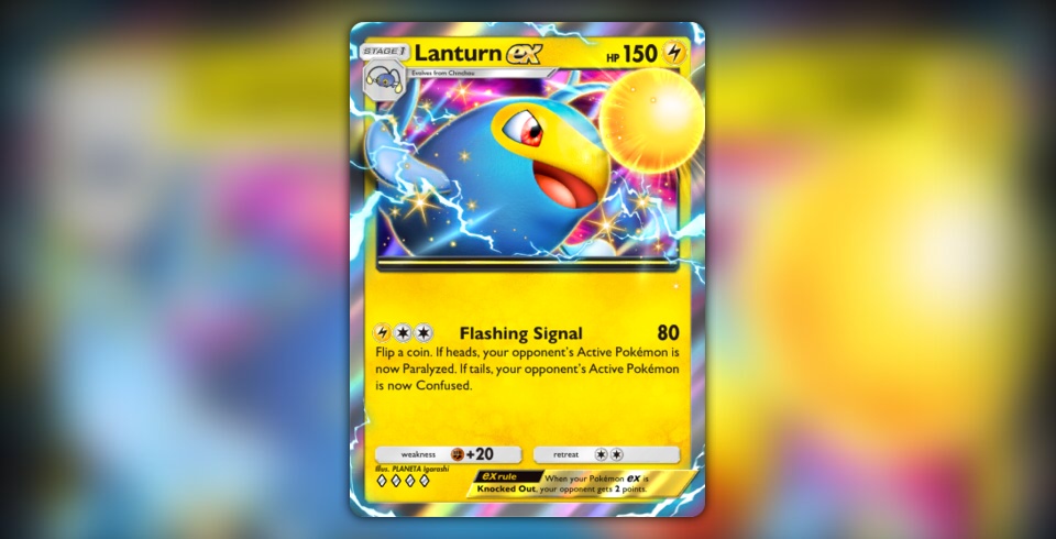 Lanturn ex (Wisdom of Sea and Sky #65/241, 4-Diamonds) | Pokémon TCG Pocket