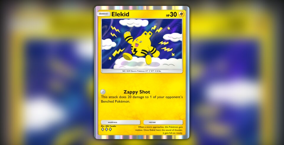 Elekid (Wisdom of Sea and Sky #70/241, 3-Diamonds) | Pokémon TCG Pocket