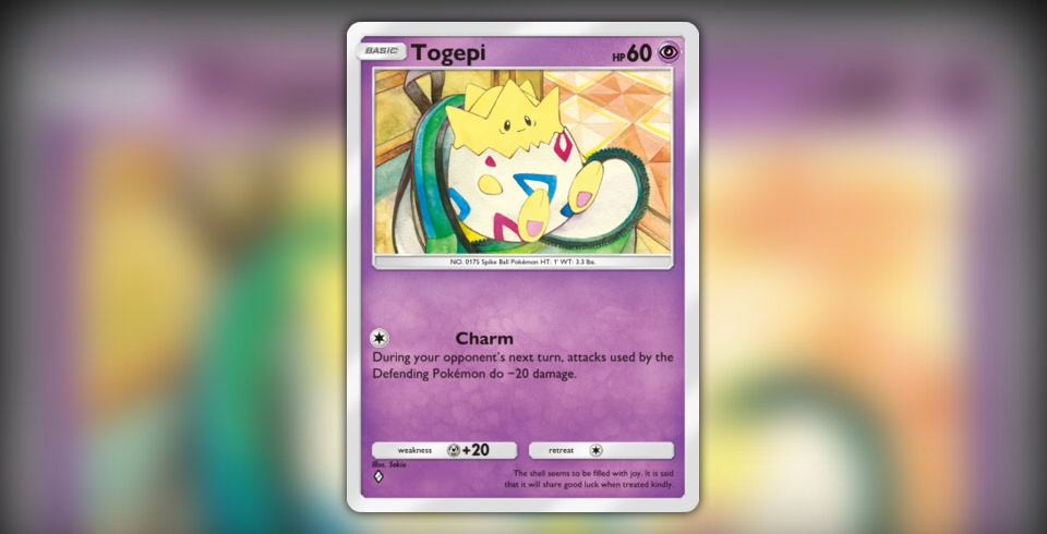 Togepi (#78, ♦️, Wisdom of Sea and Sky) • Pokémon TCG Pocket
