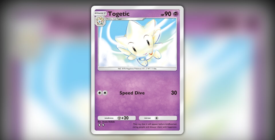 Togetic (#79, ♦️♦️, Wisdom of Sea and Sky) • Pokémon TCG Pocket
