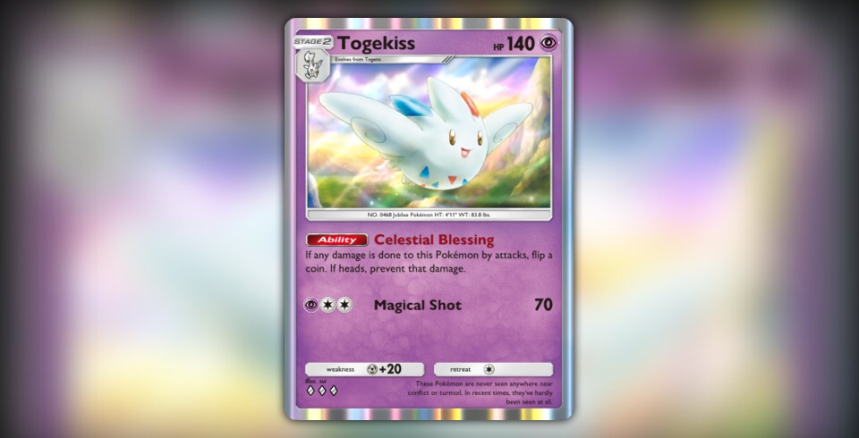 Togekiss (Wisdom of Sea and Sky #80/241, 3-Diamonds) | Pokémon TCG Pocket