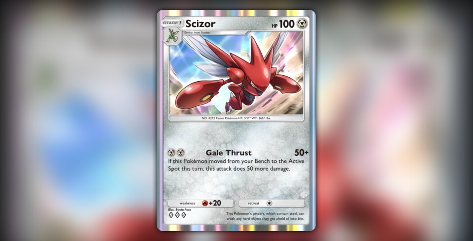 Scizor (#123, ♦️♦️♦️, Wisdom of Sea and Sky) • Pokémon TCG Pocket