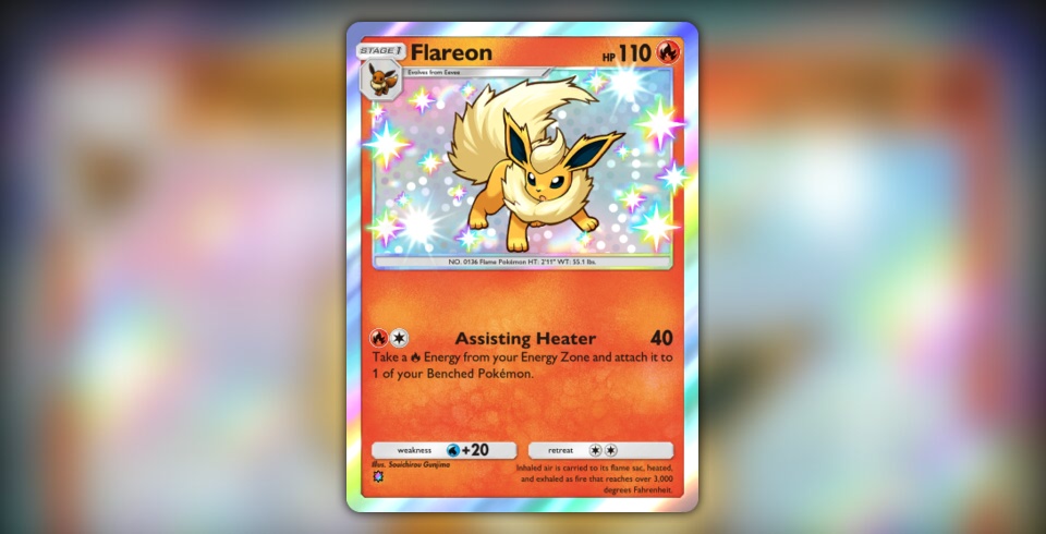Flareon (#213, , Wisdom of Sea and Sky) • Pokémon TCG Pocket