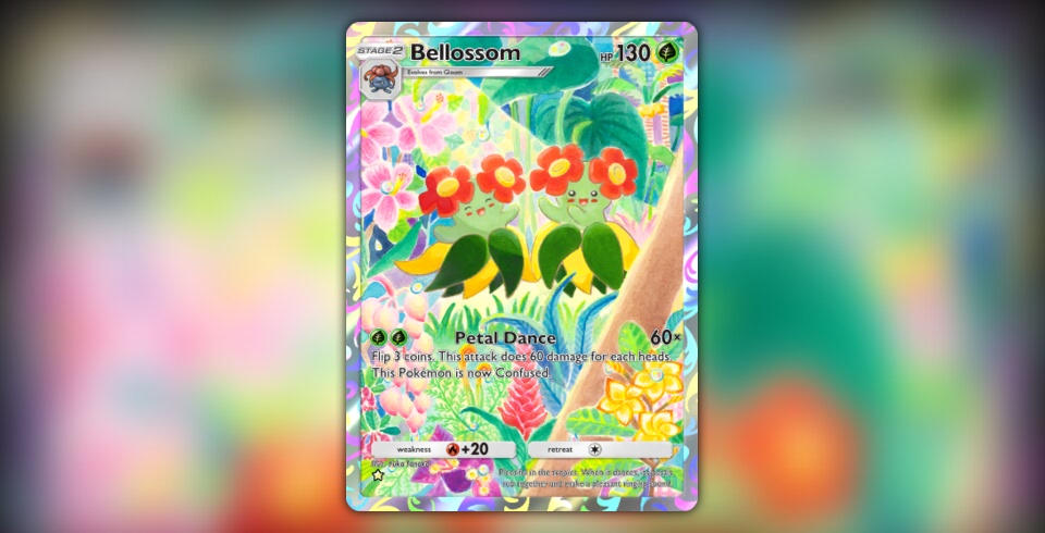 Bellossom (Wisdom of Sea and Sky #163/241, 1-Star) | Pokémon TCG Pocket