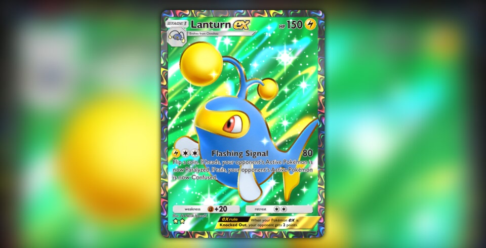 Lanturn ex (Saber Marino y Celeste #189/241, 2 Estrellas) | Pokémon TCG ...