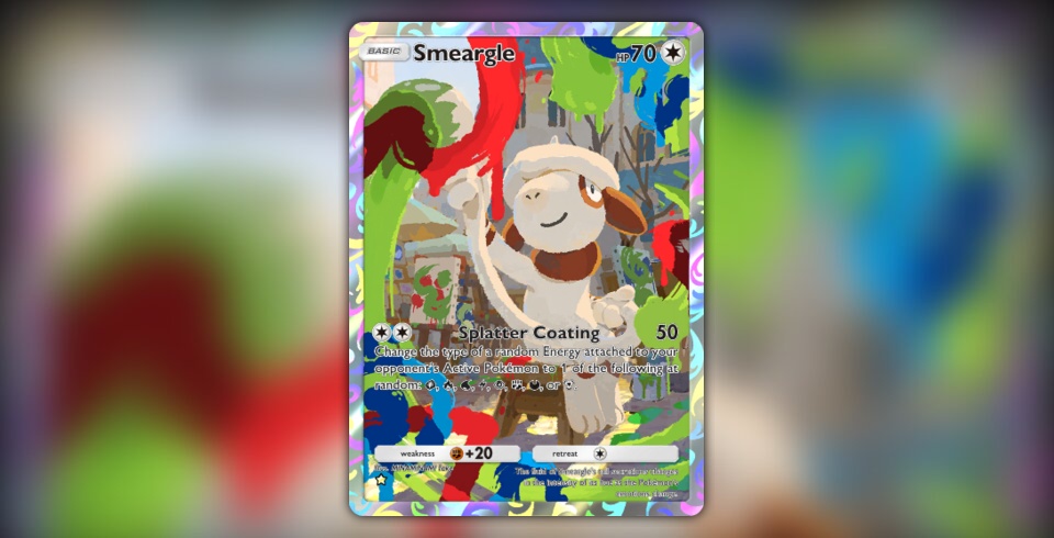 Smeargle (Wisdom of Sea and Sky #184/241, 1-Star) | Pokémon TCG Pocket
