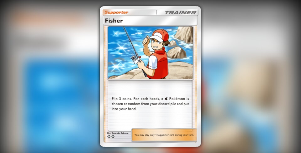 Fisher (#159, ♦️♦️, Wisdom of Sea and Sky) • Pokémon TCG Pocket