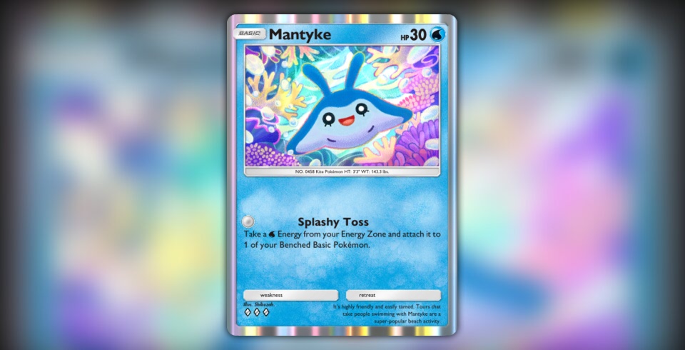 Mantyke (Secluded Springs #23/71, 3-Diamonds) | Pokémon TCG Pocket