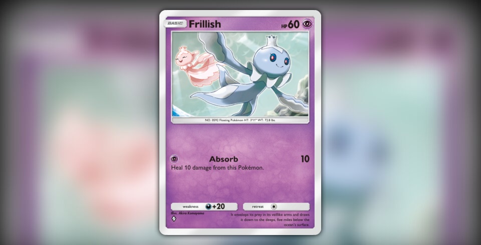 Frillish (#38, ♦️, Secluded Springs) • Pokémon TCG Pocket