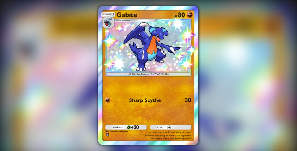 Gabite (Nascentes Reclusas #99/71, Brilhante) | Pokémon TCG Pocket