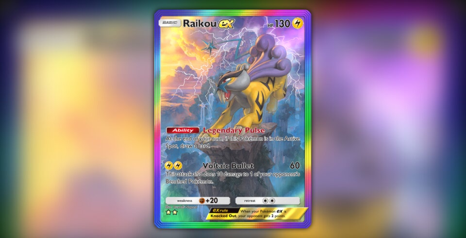 Raikou ex (Secluded Springs #88/71, 2-Stars) | Pokémon TCG Pocket