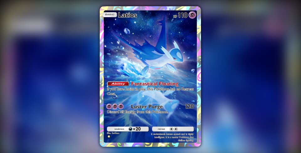 Latios (Secluded Springs #75/71, 1-Star) | Pokémon TCG Pocket