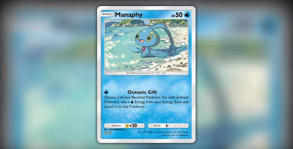 Manaphy (Deluxe Pack: ex #108/379, 2-Diamonds) | Pokémon TCG Pocket